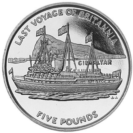 Gibraltar 5 Pounds KM 607 Prices & Values | NGC