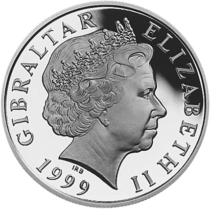 Gibraltar 5 Pounds KM 797 Prices & Values | NGC