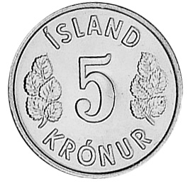 Iceland 5 Krónur KM 18 Prices & Values | NGC