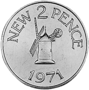 Guernsey 2 New Pence KM 22 Prices & Values | NGC