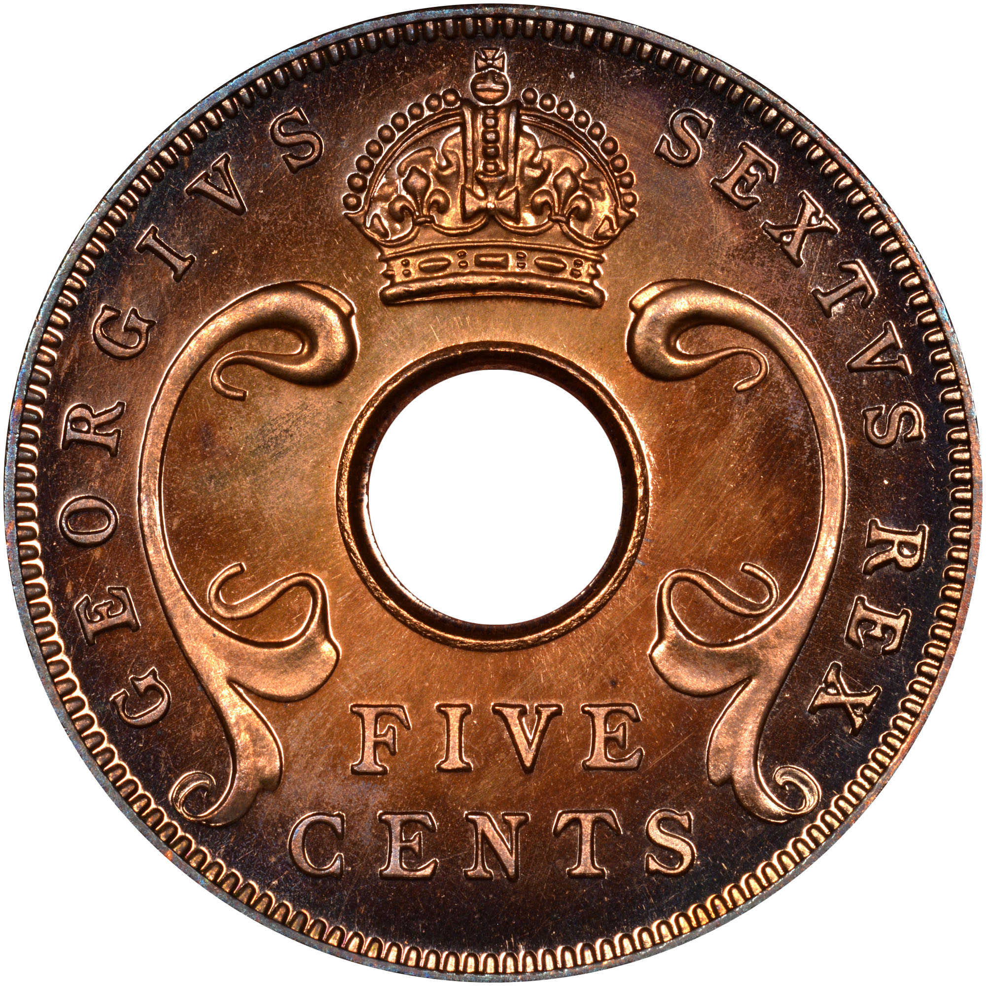 East Africa 5 Cents KM 33 Prices & Values | NGC