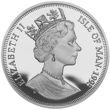 Isle Of Man Crown KM 511 Prices & Values | NGC