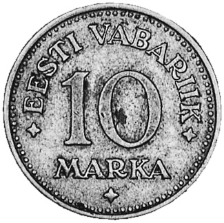 Estonia 10 Marka KM 4 Prices & Values | NGC