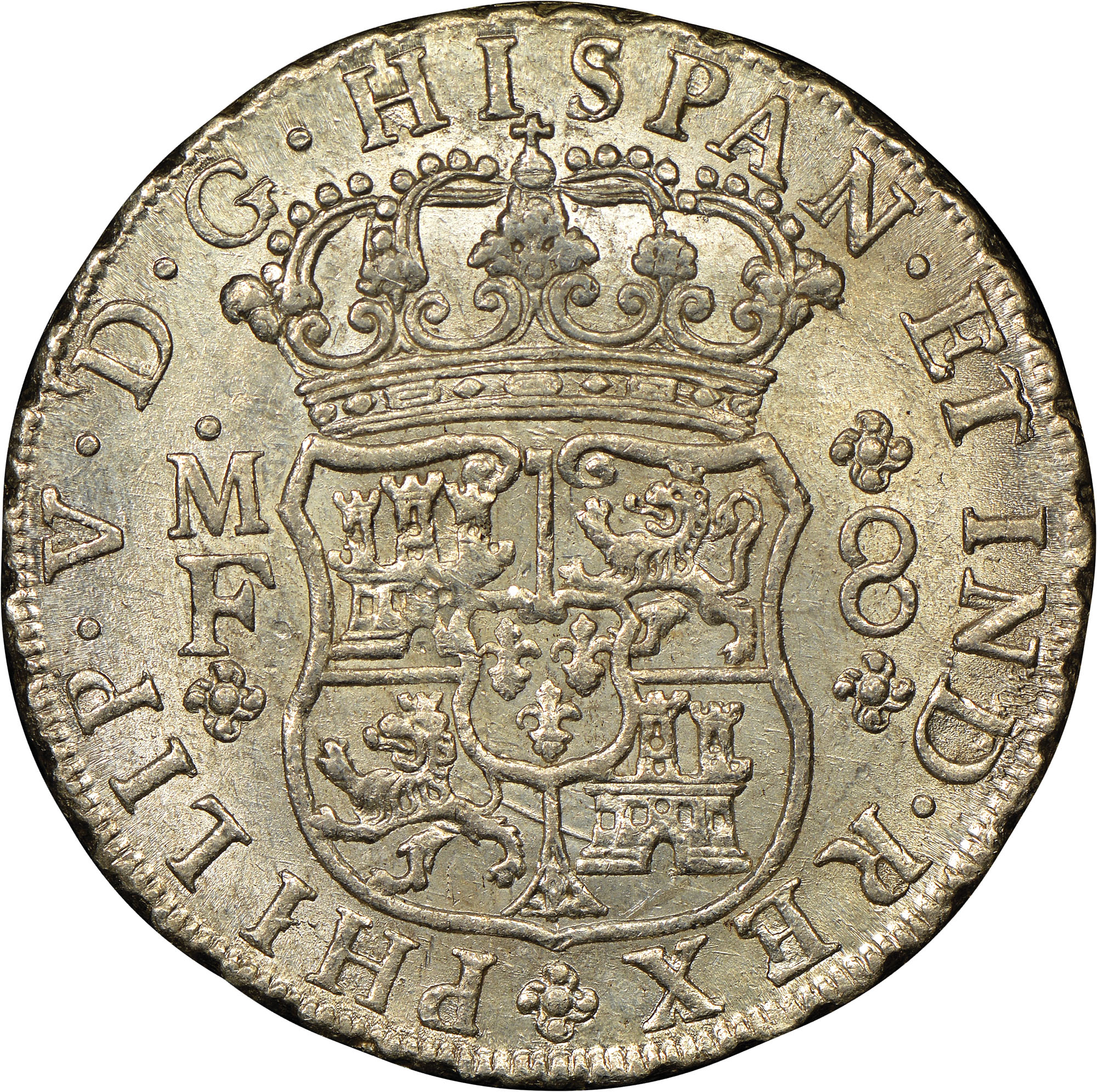 Mexico SPANISH COLONY 8 Reales KM 103 Prices & Values | NGC