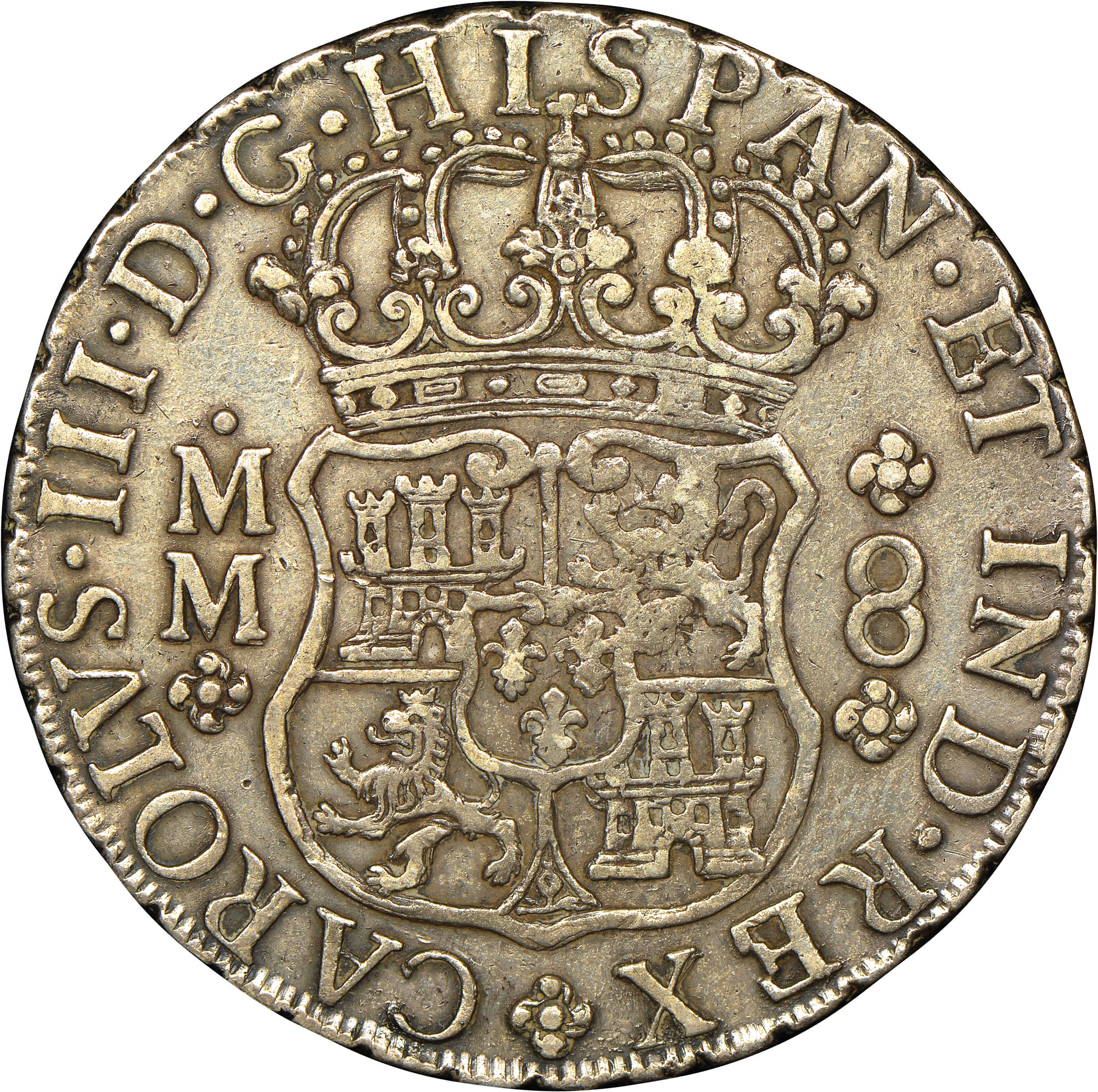 Mexico SPANISH COLONY 8 Reales KM 105 Prices & Values | NGC