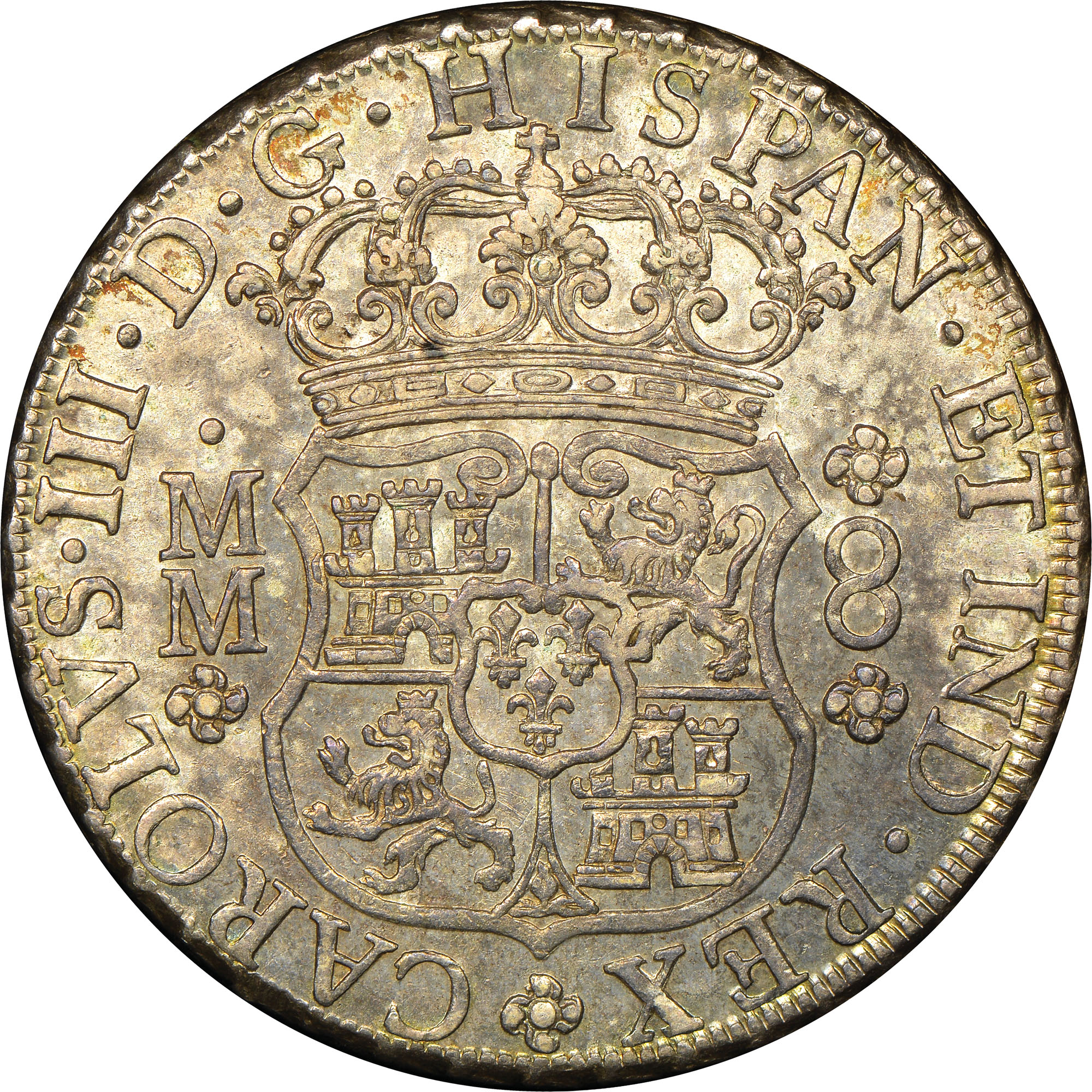 Mexico SPANISH COLONY 8 Reales KM 105 Prices & Values | NGC