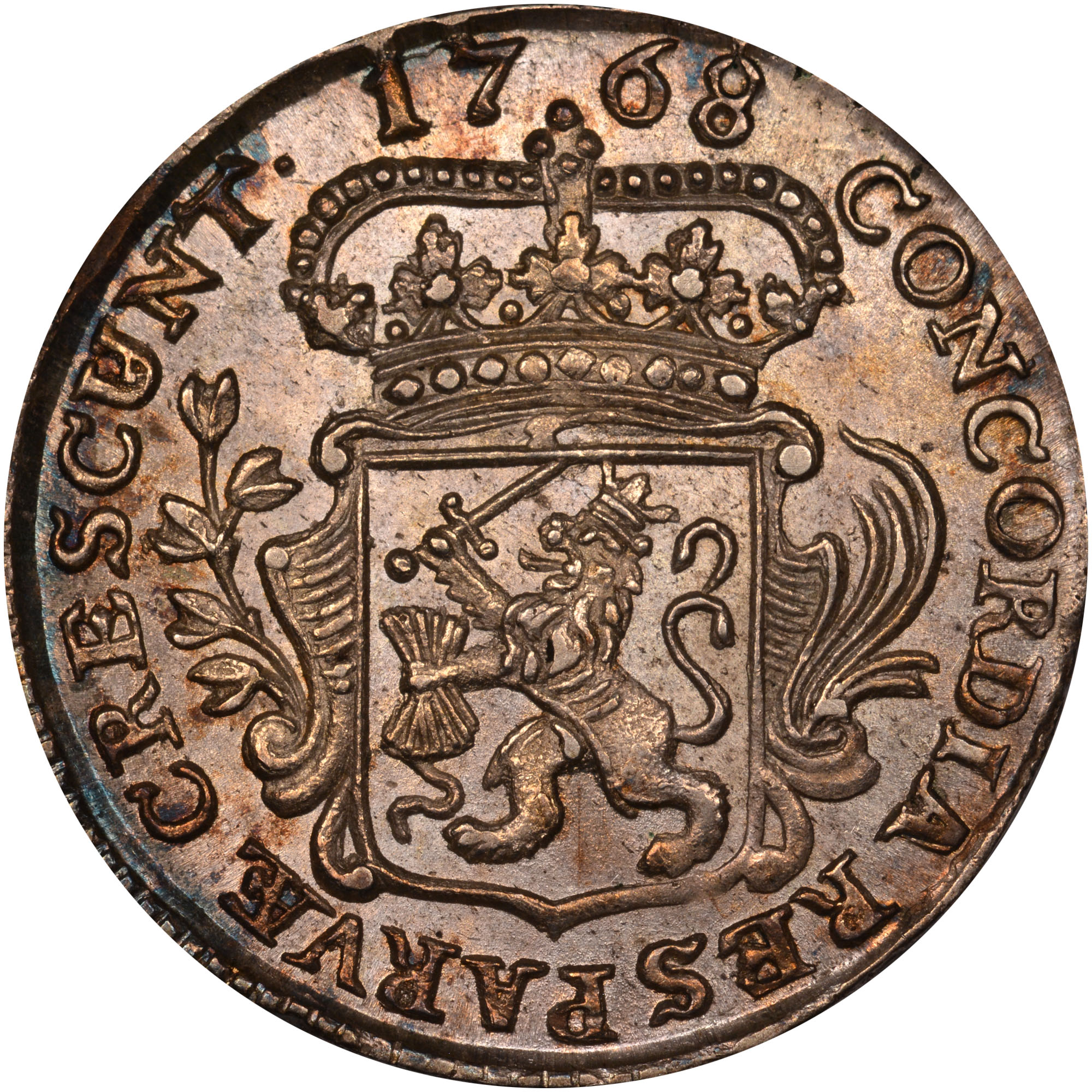 Netherlands ZEELAND (Netherlands) 1/8 Silver Ducat KM 98 Prices & Valu