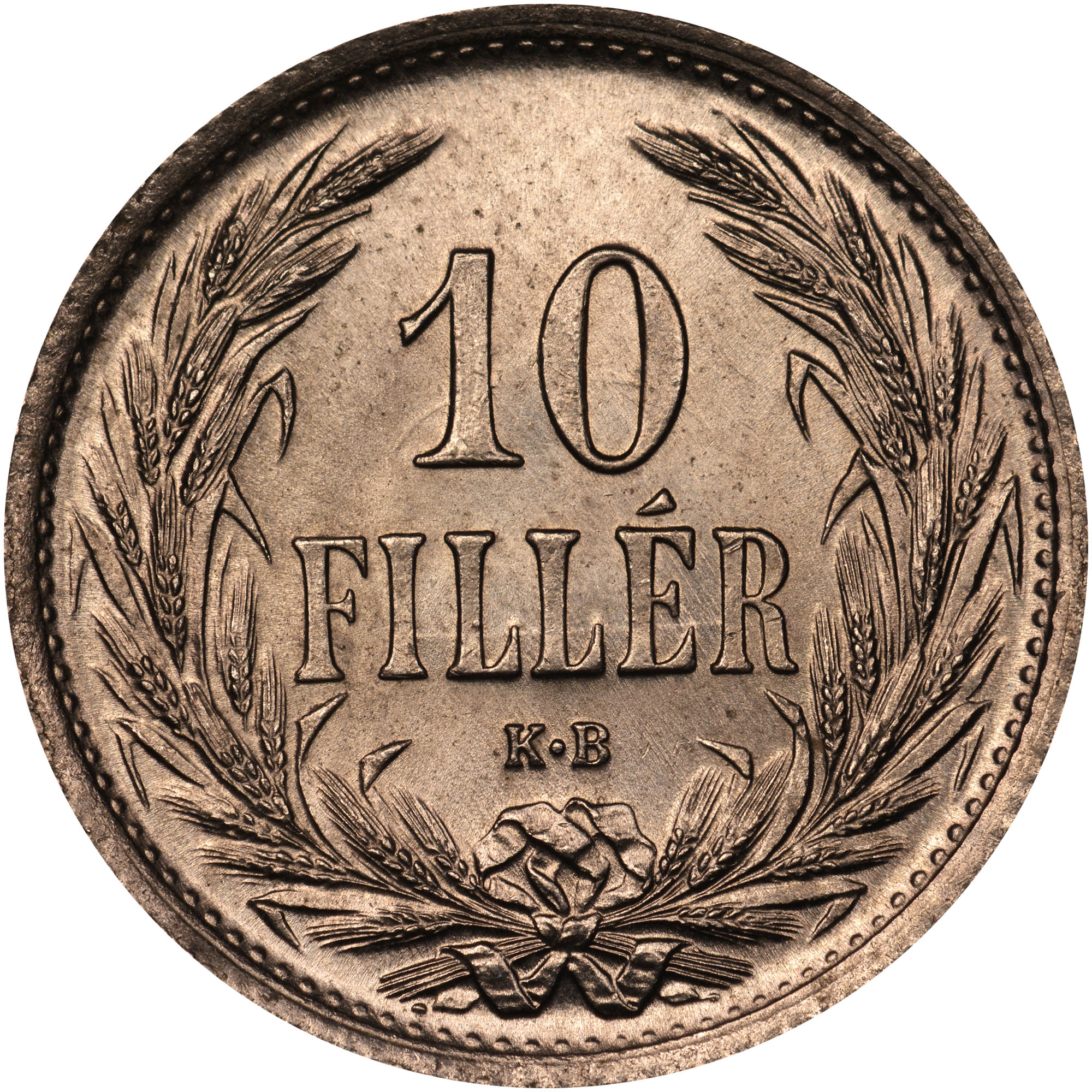 Hungary 10 Fillér KM 482 Prices & Values | NGC