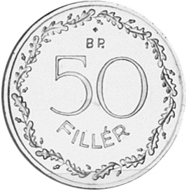 Hungary 50 Fillér KM 536 Prices & Values | NGC