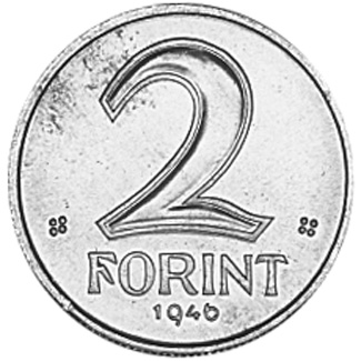 Hungary 2 Forint KM 533 Prices & Values | NGC