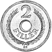 Hungary 2 Fillér KM 546 Prices & Values | NGC