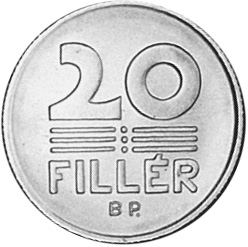 Hungary 20 Fillér KM 573 Prices & Values | NGC