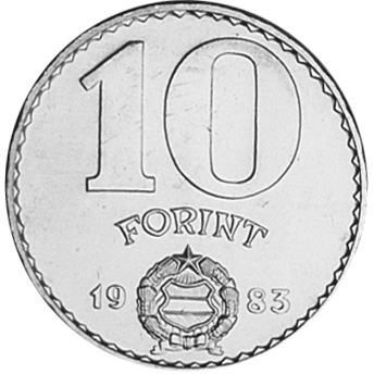 Hungary 10 Forint KM 629 Prices & Values | NGC