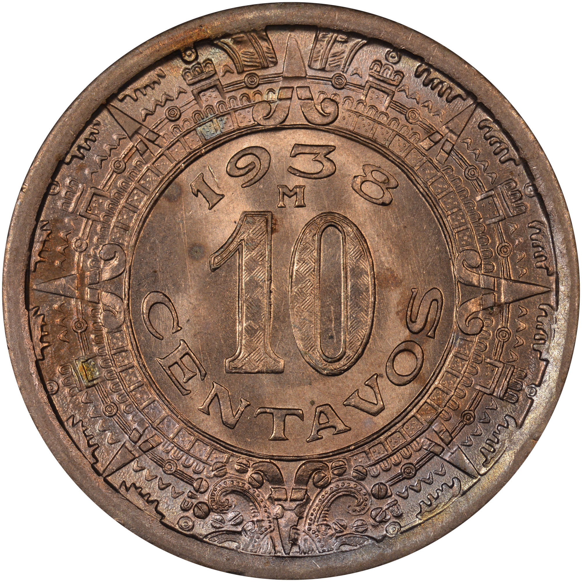 1936-1946 Mexico 10 Centavos KM 432 Prices & Values | NGC