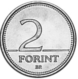 Hungary 2 Forint KM 693 Prices & Values | NGC