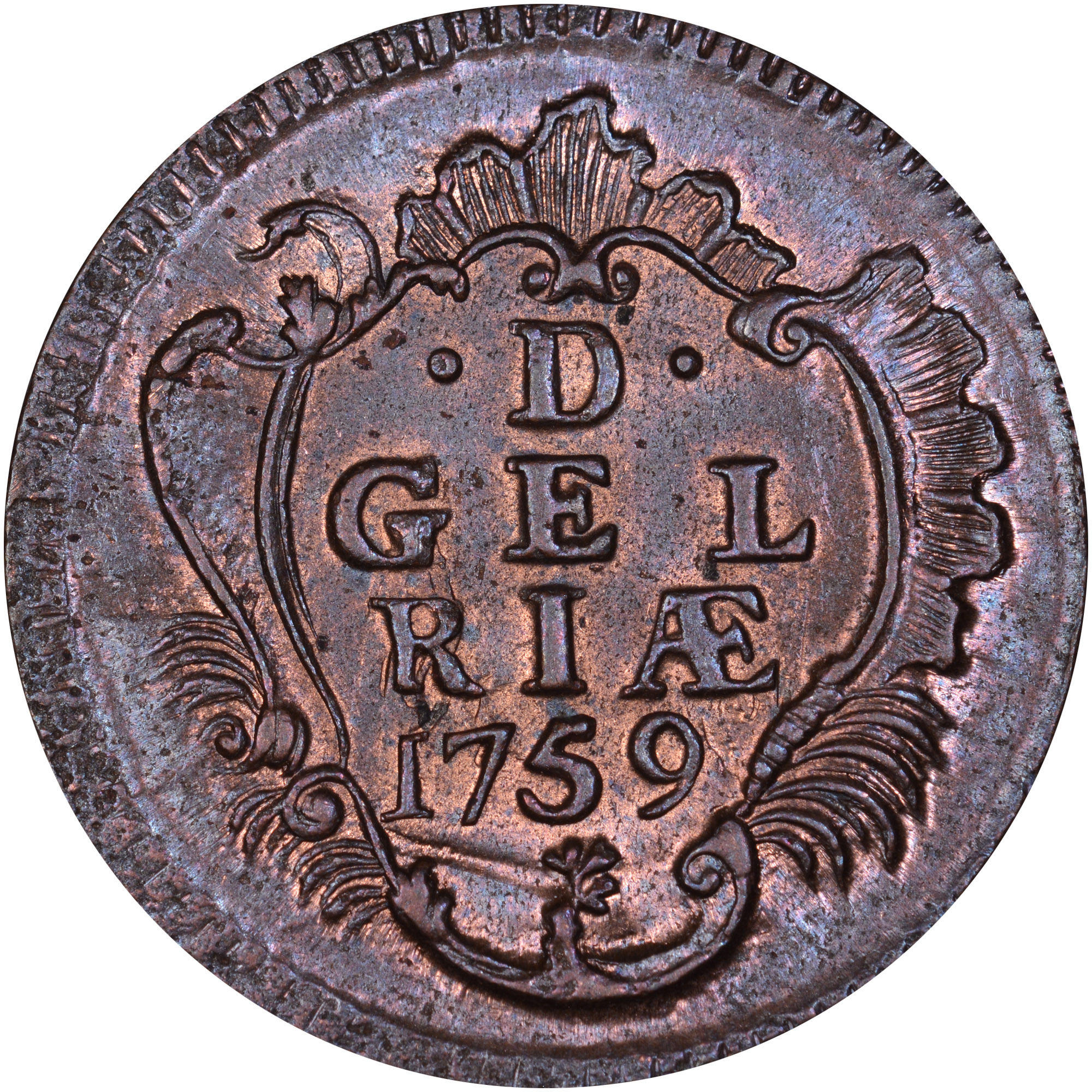 Netherlands GELDERLAND Duit KM 93 Prices & Values | NGC