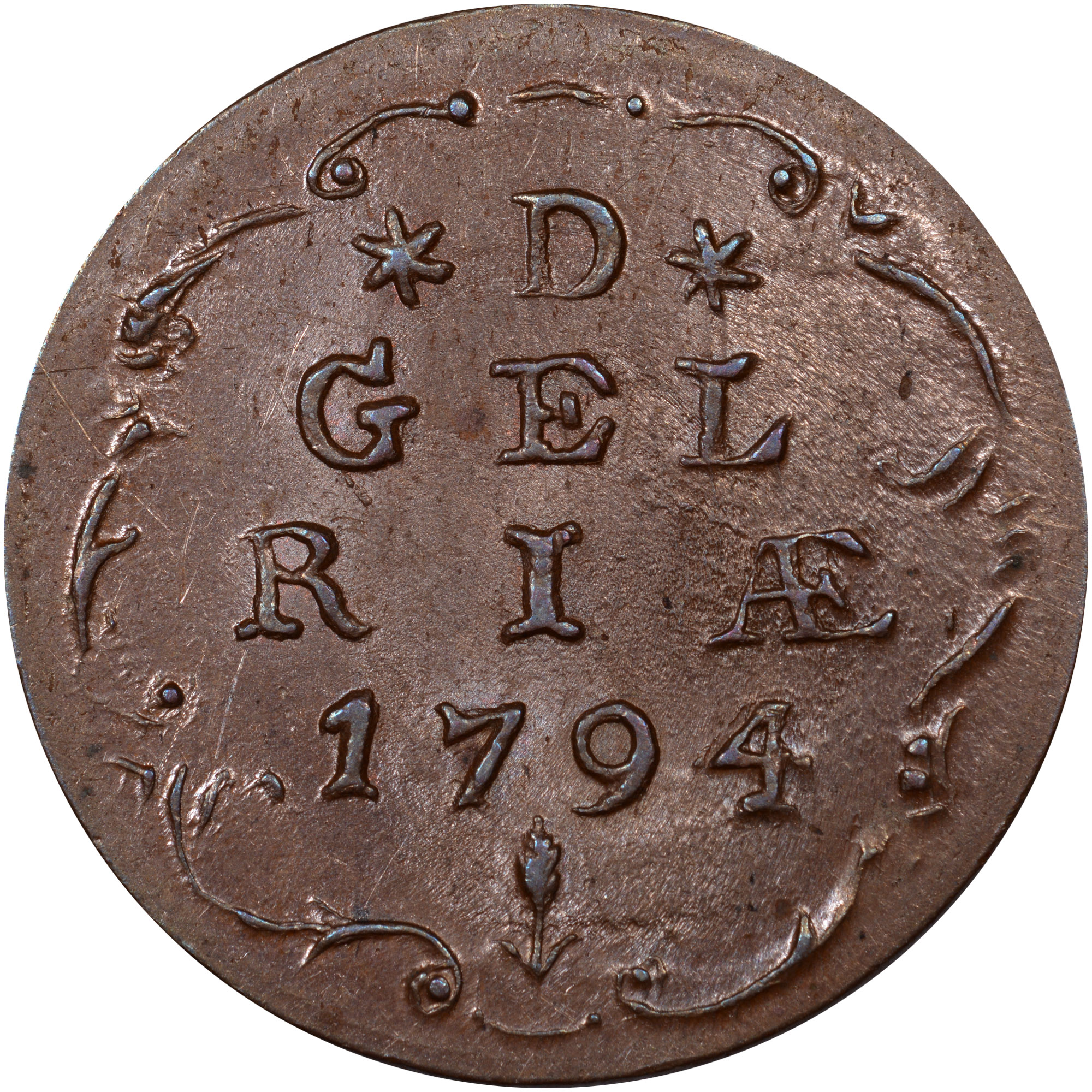 Netherlands GELDERLAND Duit KM 108 Prices & Values | NGC