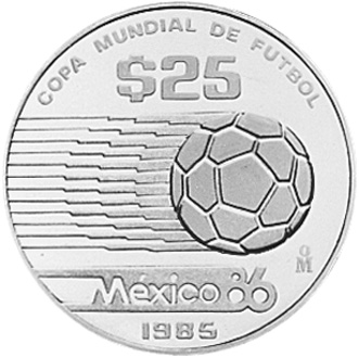 Mexico ESTADOS UNIDOS MEXICANOS 25 Pesos KM 514 Prices & Values | NGC