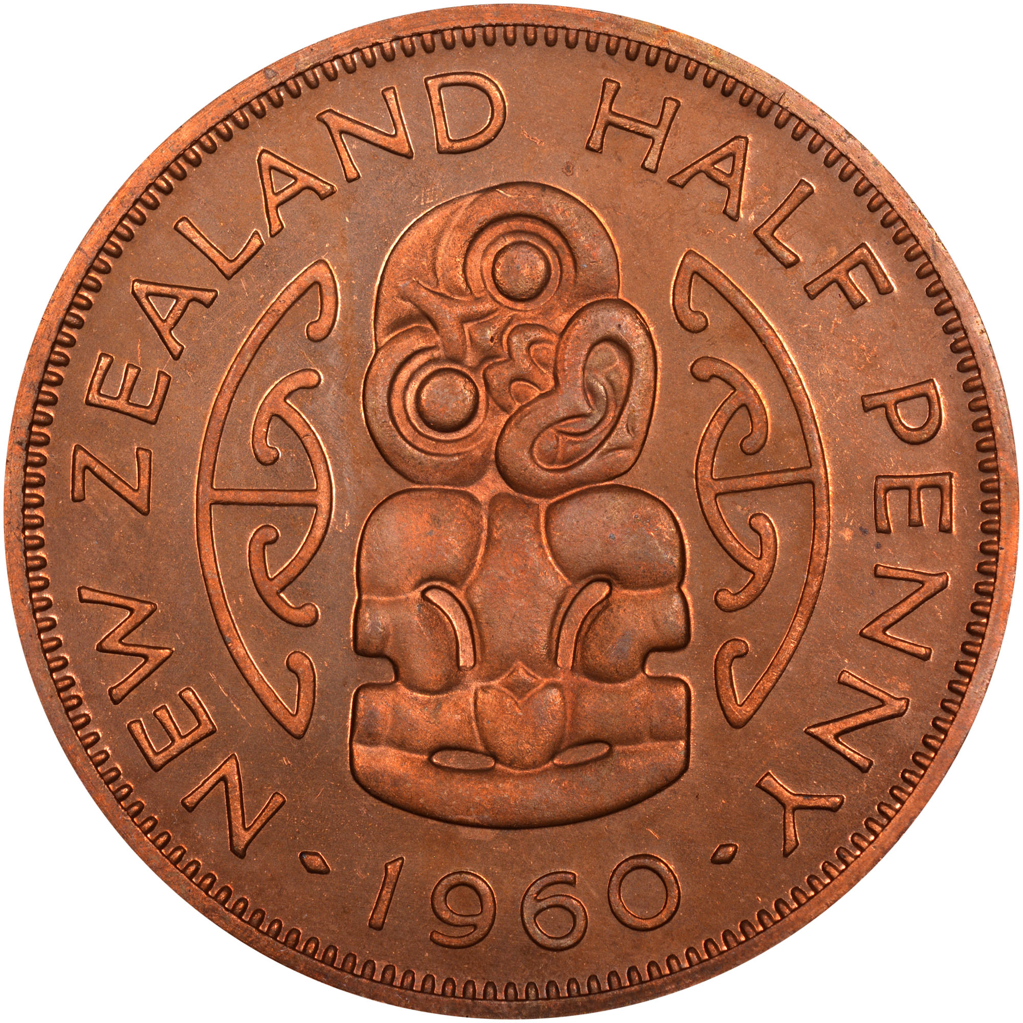 New Zealand 1/2 Penny KM 23.2 Prices & Values | NGC