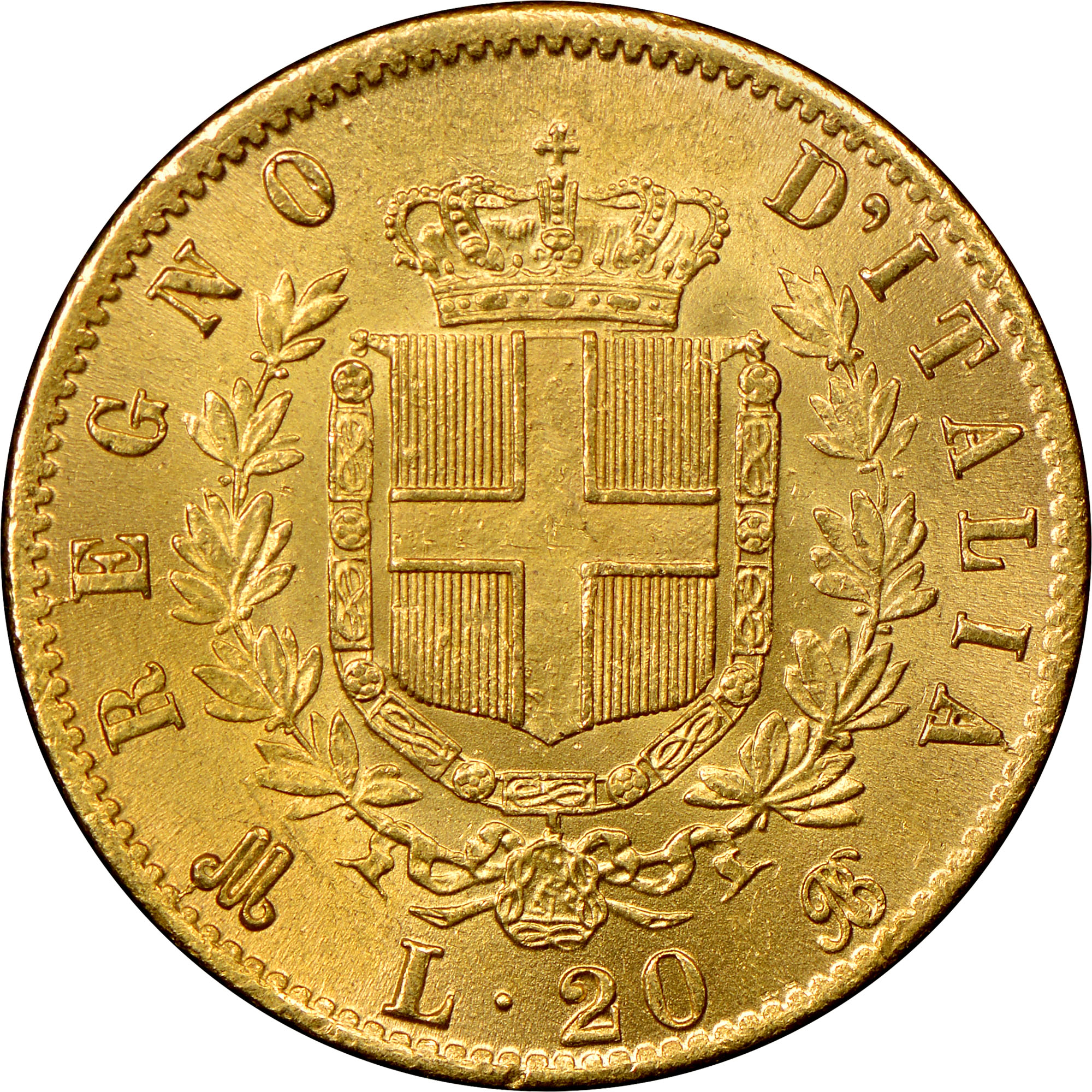 Italy 20 Lire KM 10.3 Prices & Values | NGC