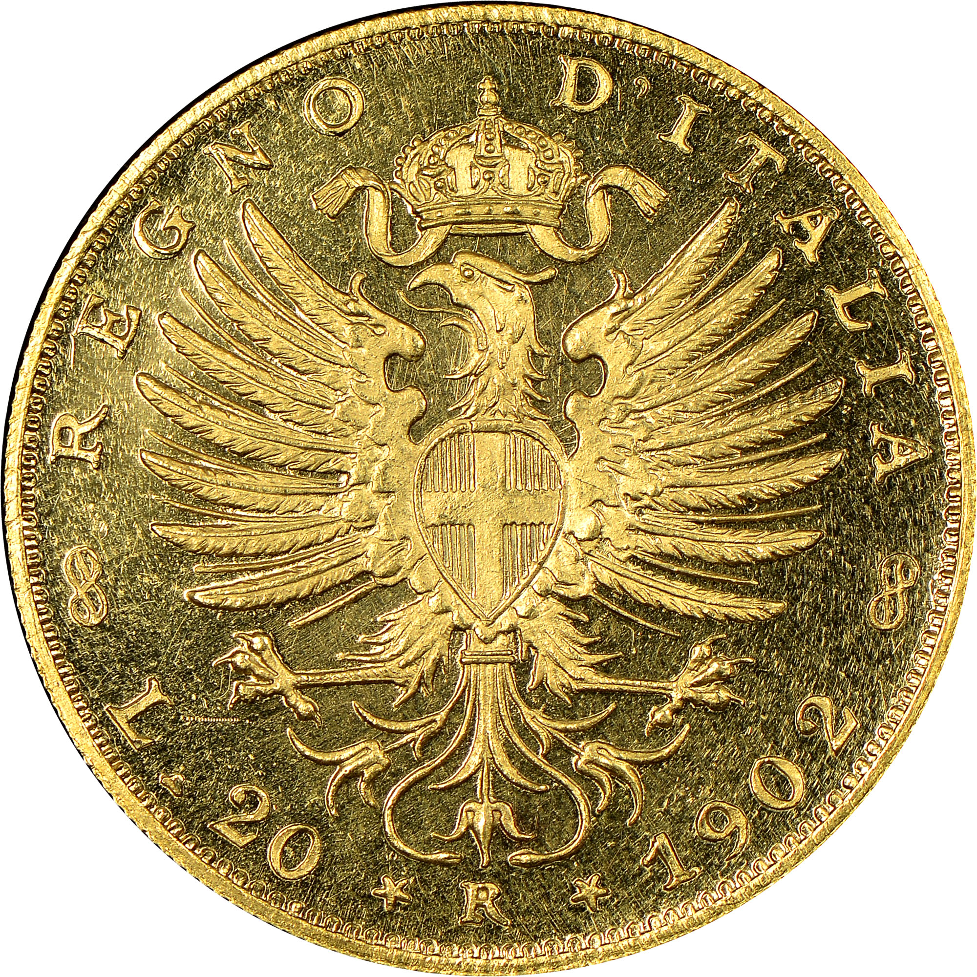 Italy 20 Lire KM 37.1 Prices & Values | NGC