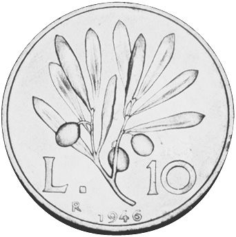 Italy 10 Lire KM 90 Prices & Values | NGC