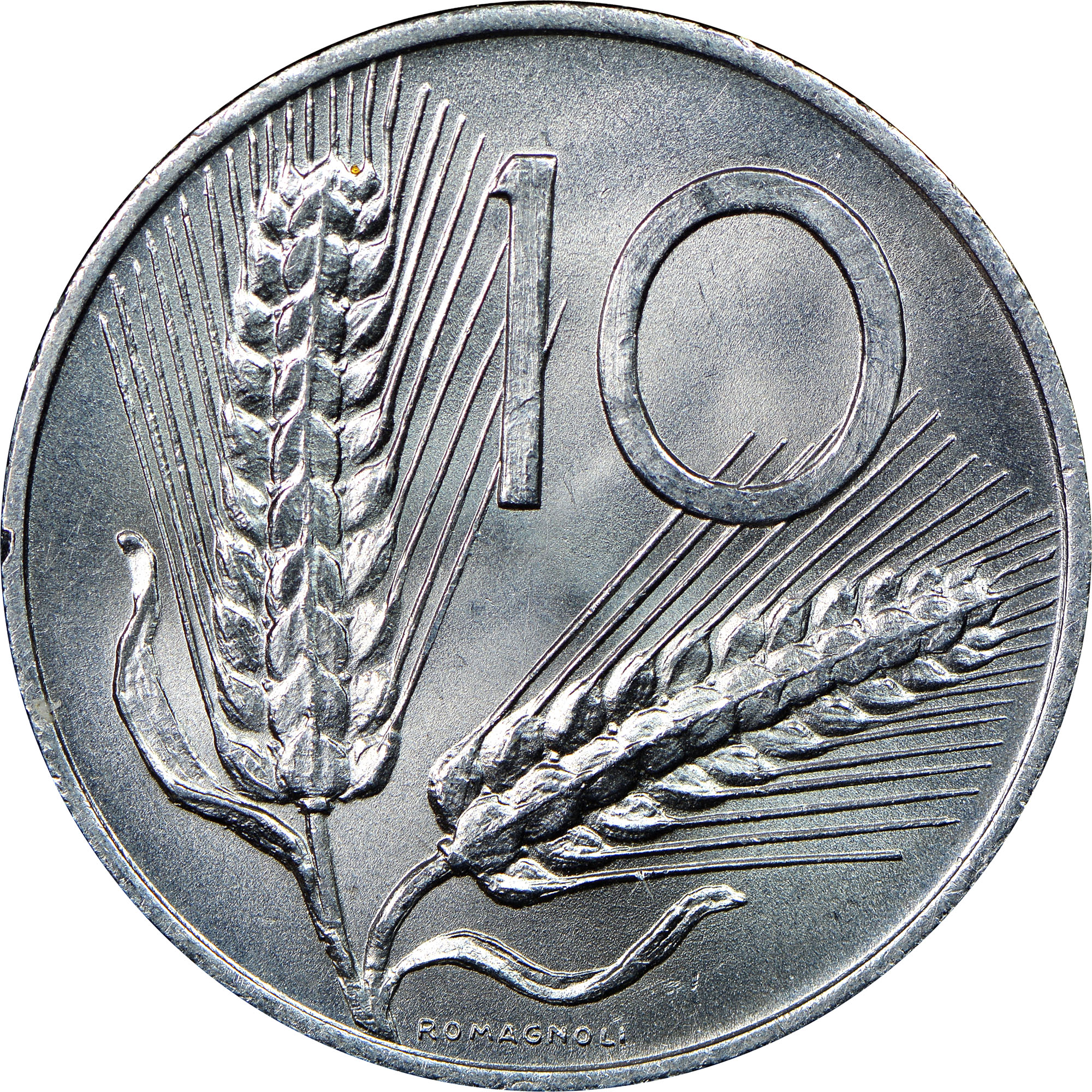 Italy 10 Lire KM 93 Prices & Values | NGC