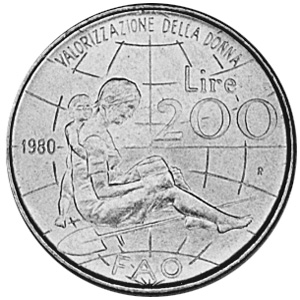 Italy 200 Lire KM 107 Prices & Values | NGC