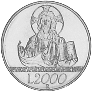 Italy 2000 Lire KM 195 Prices & Values | NGC