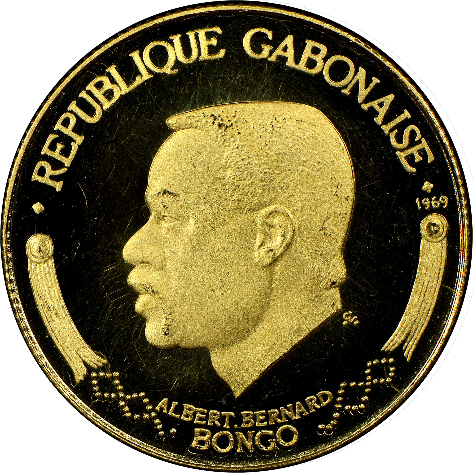 Gabon 1000 Francs KM 6 Prices & Values | NGC