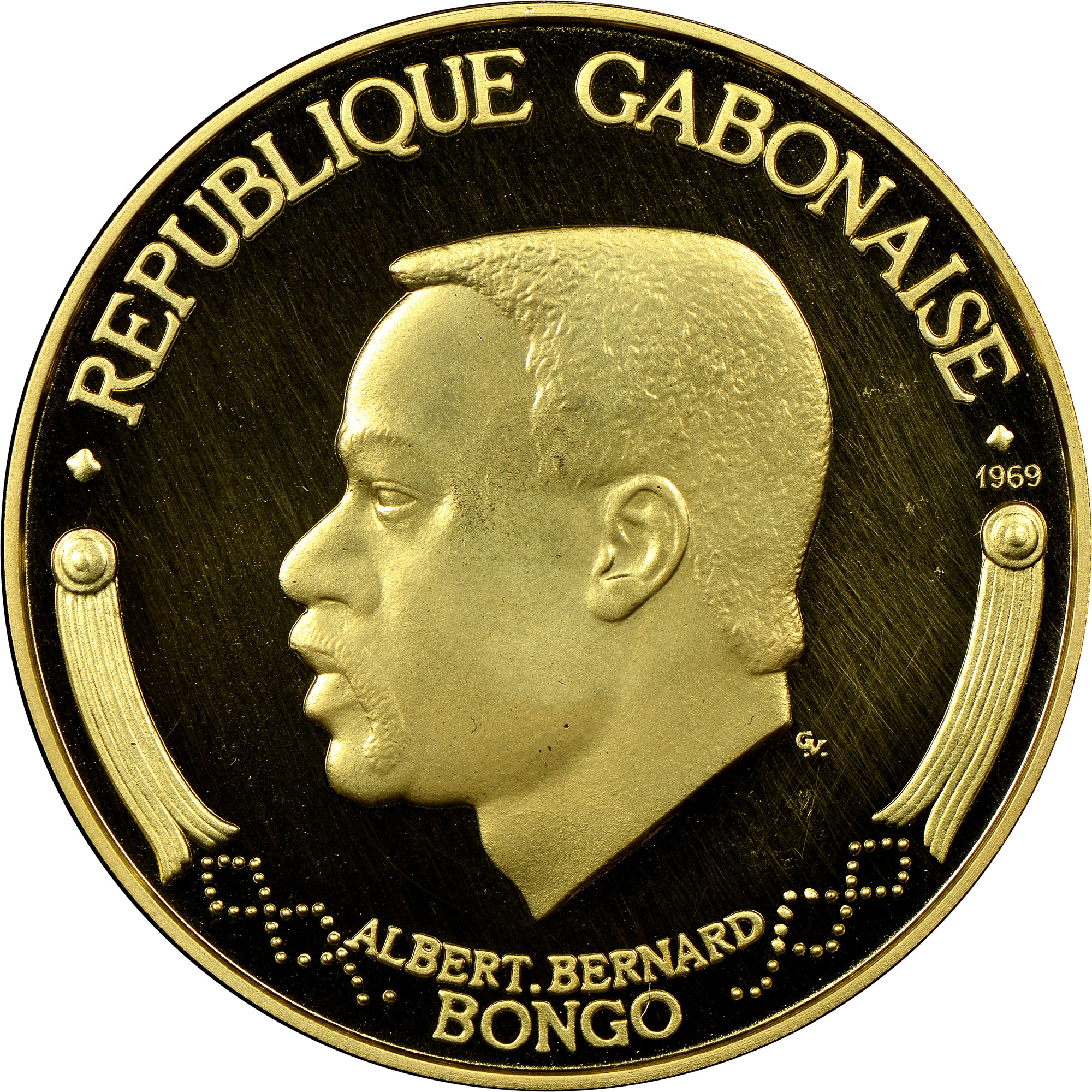 Gabon 10000 Francs KM 9 Prices & Values | NGC