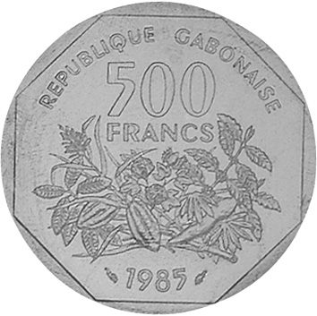 Gabon 500 Francs KM E7 Prices & Values | NGC