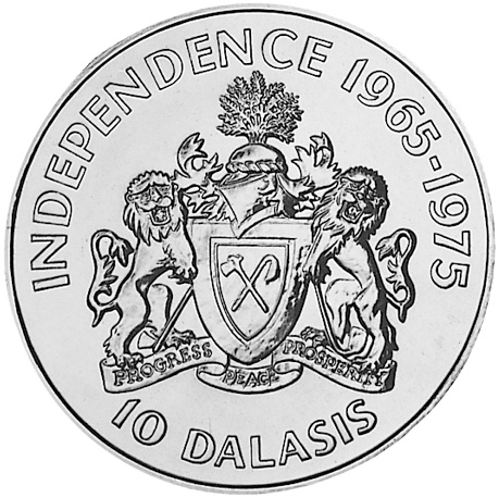 Gambia, The 10 Dalasis KM 16 Prices & Values | NGC