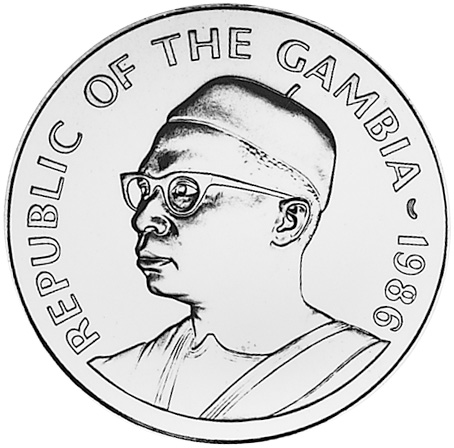 Gambia, The 10 Dalasis KM 23 Prices & Values | NGC