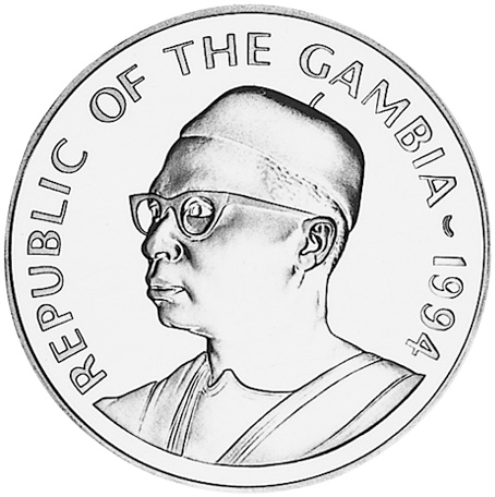 Gambia, The 20 Dalasis KM 35 Prices & Values | NGC