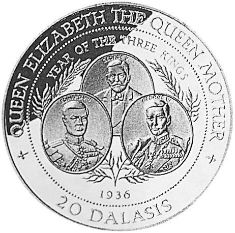 Gambia, The 20 Dalasis KM 40 Prices & Values | NGC