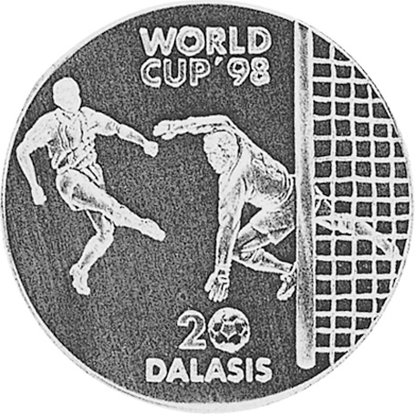 Gambia, The 20 Dalasis KM 51 Prices & Values | NGC