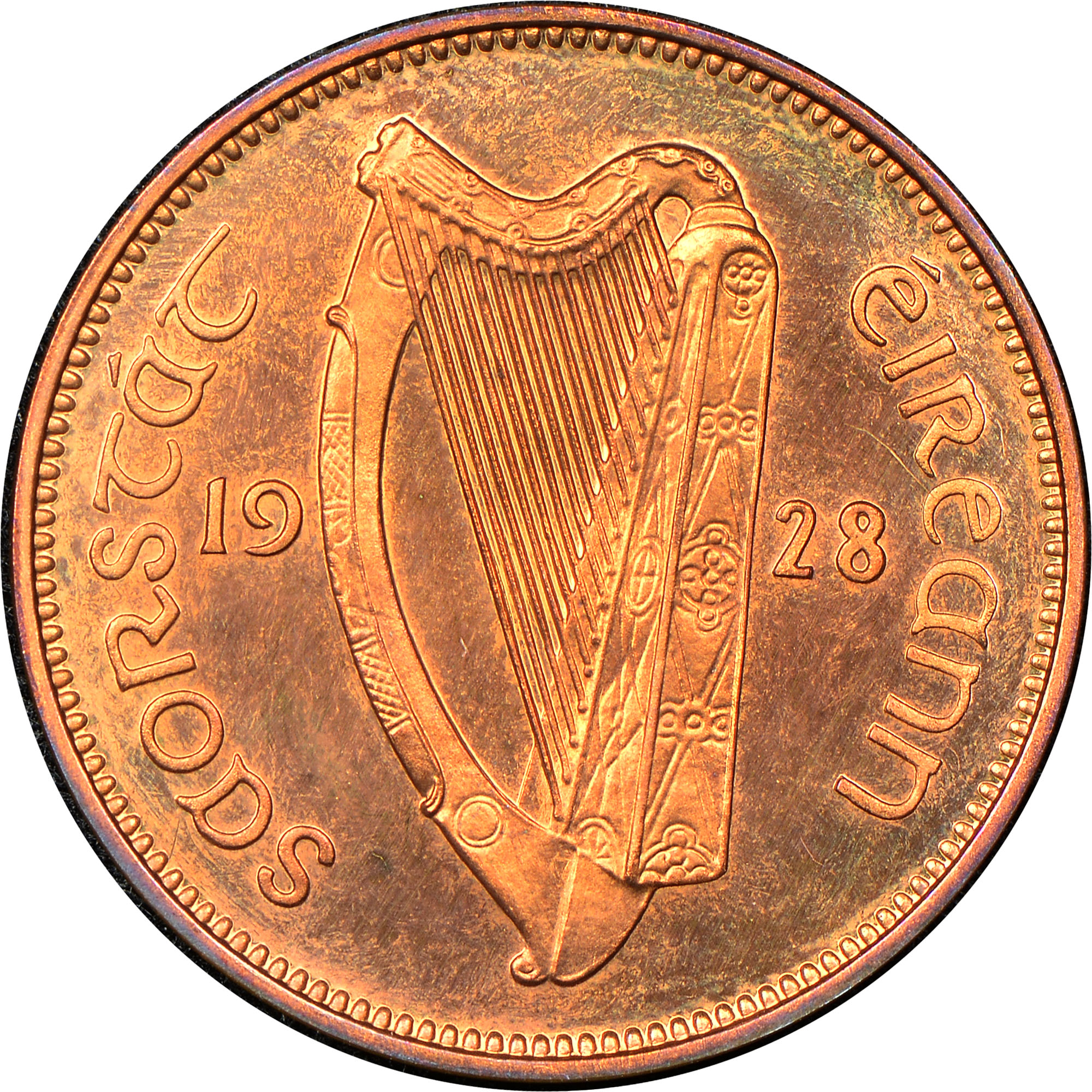Ireland Republic Farthing KM 1 Prices & Values | NGC