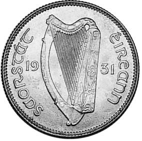 Ireland Republic Shilling KM 6 Prices & Values | NGC