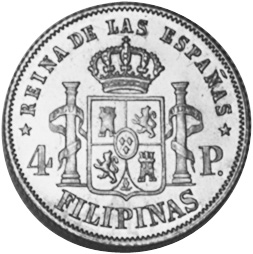 Philippines 4 Pesos KM 144 Prices & Values | NGC