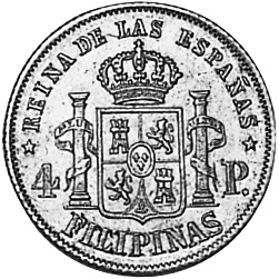 Philippines 4 Pesos KM 144 Prices & Values | NGC