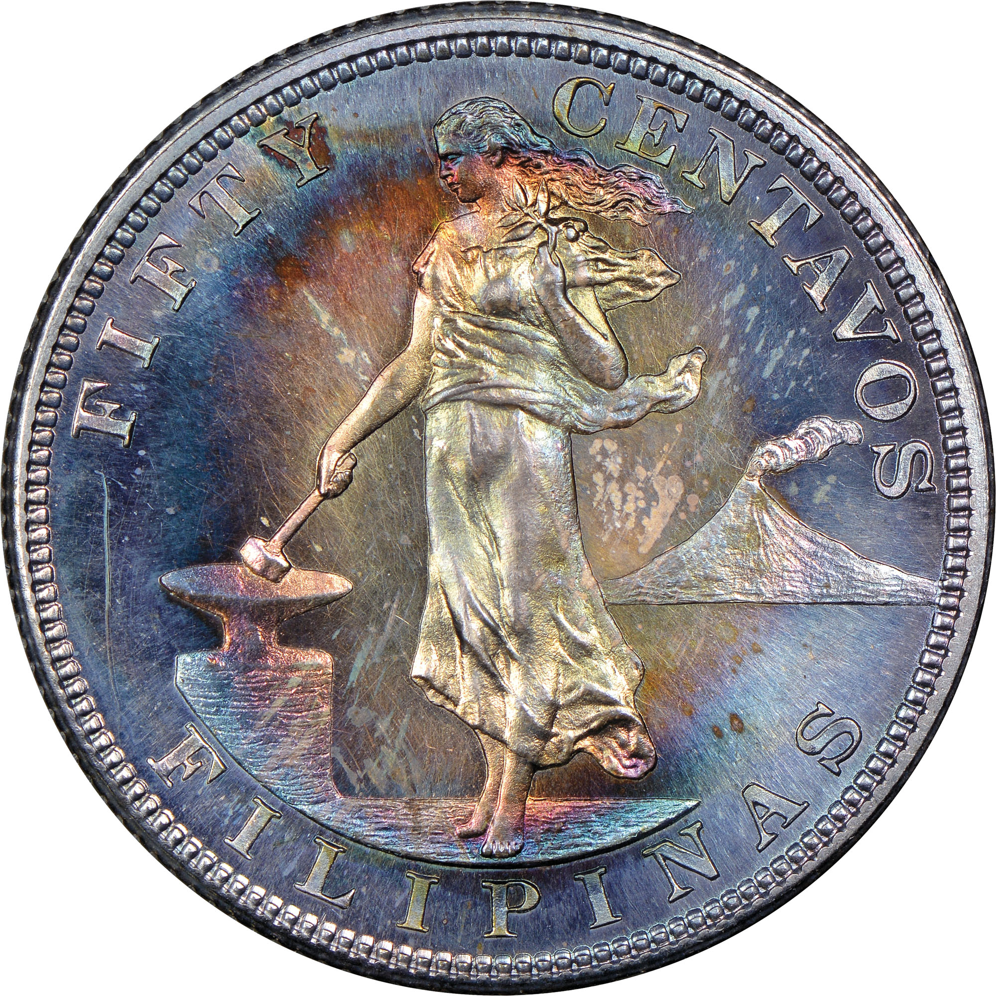 Philippines 50 Centavos KM 167 Prices & Values | NGC