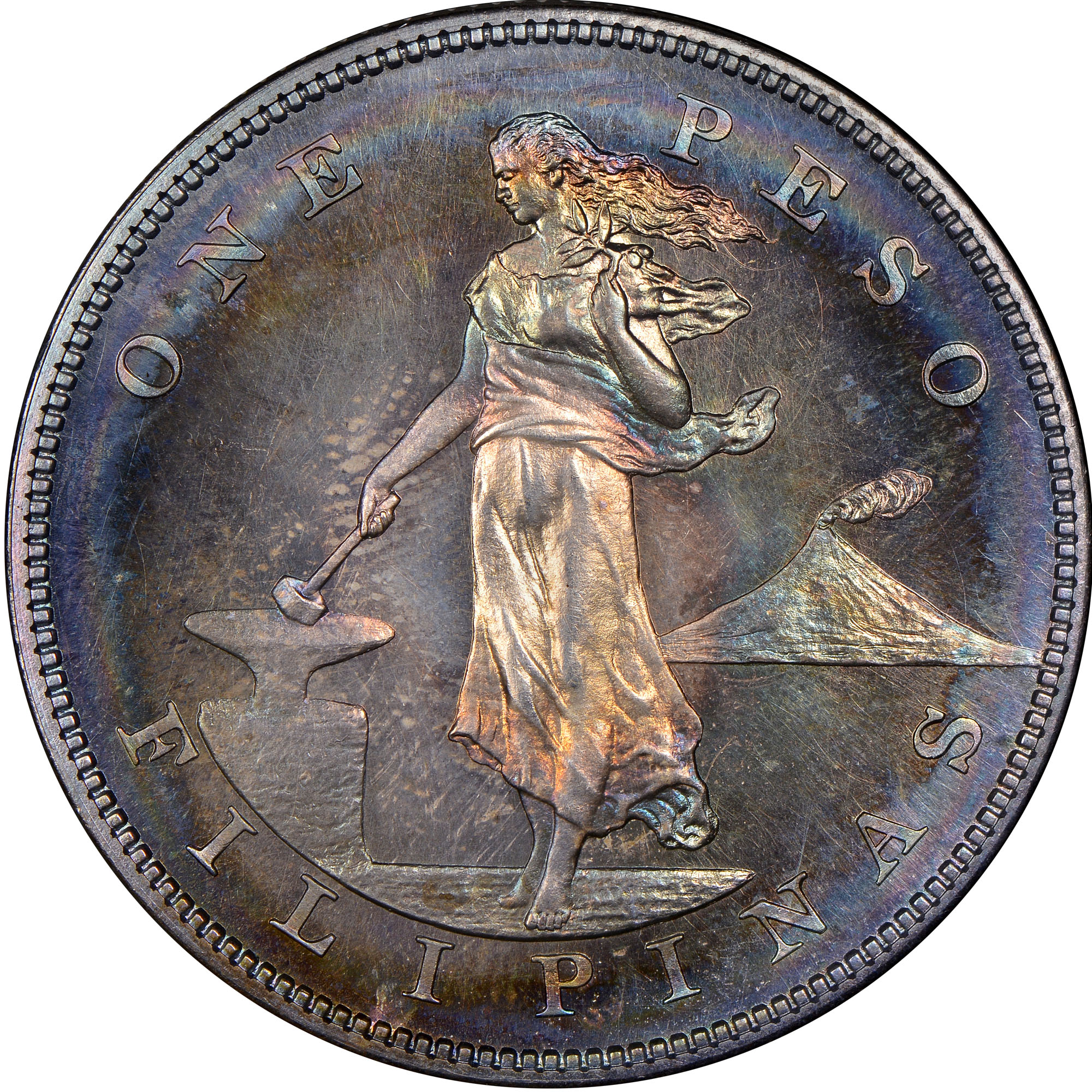 1903 1906 Philippines Peso KM 168 Prices Values NGC