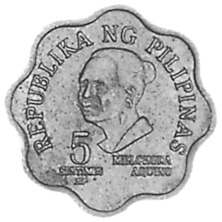 Philippines 5 Sentimos KM 225 Prices & Values | NGC
