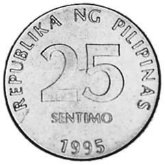 Philippines 25 Sentimos KM 271 Prices & Values | NGC