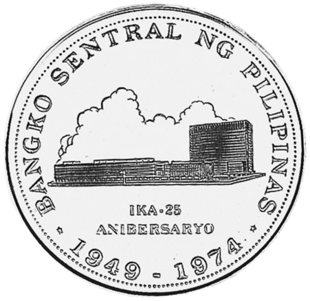 Philippines 25 Piso KM 204 Prices & Values | NGC