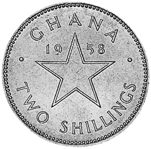 Ghana 2 Shillings KM 6 Prices & Values | NGC