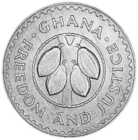 Ghana 10 Pesewas KM 16 Prices & Values | NGC