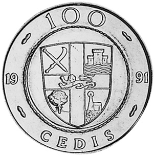 Ghana 100 Cedis KM 32 Prices & Values | NGC