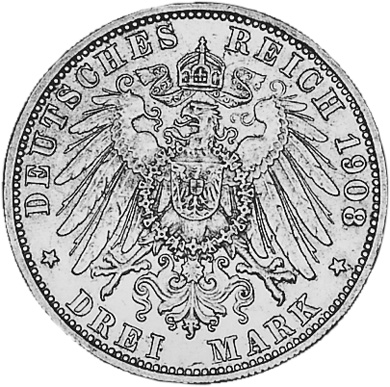 German States BADEN 3 Mark KM 280 Prices & Values | NGC